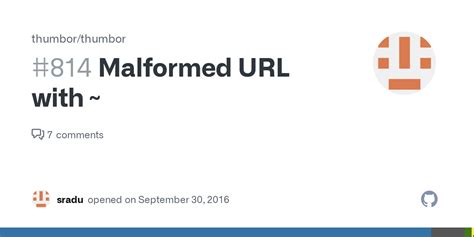 Malformed With Issue 814 Thumbor Thumbor GitHub