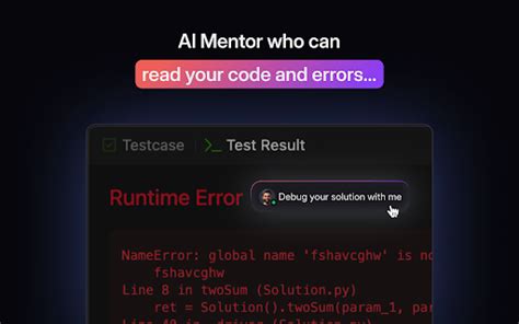 Preplaced Ai Mentor Extension For Leetcode More