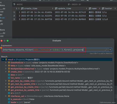 Orm 查询类型，关联查询objectsfilter Csdn博客
