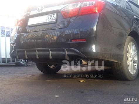 Тайота Камри в50 Накладка на задний бампер Диффузор Toyota Camry V50 ...