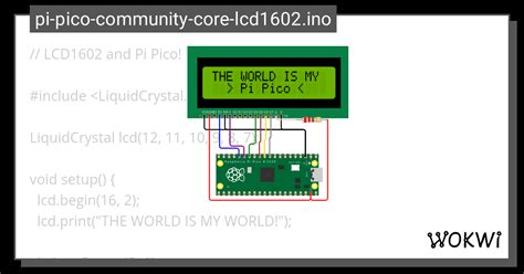 Pi Pico Community Core O Copy Wokwi Esp32 Stm32 Arduino Simulator