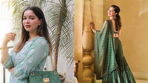 Sara Tendulkar पारंपरिक लूकमध्ये सारा तेंडुलकर चाहत्यांना देते फॅशन