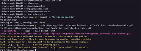 [dúvida] erro de link git e github compartilhando e colaborando em