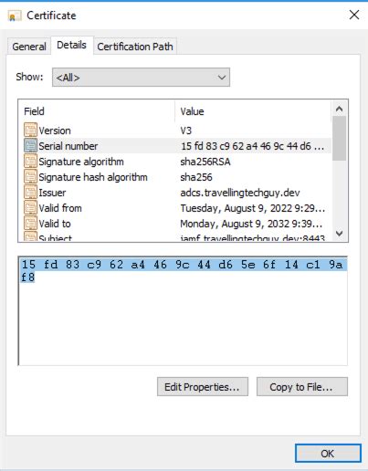 Troubleshooting With Postman Testing The Jamf Adcs Connector Client Certificate Travelling