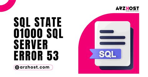 SQL State SQL Server Error