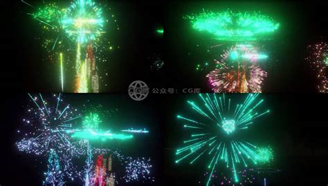 虚幻ue烟花礼炮特效包合集资源下载 CG港 官网入口