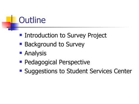 Categorical Data Analysis Survey Data PPT