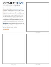 P5 Step1 Roughs Template Pdf PROJECTFIVE INTERACTIVE PDF ROUGHS 1