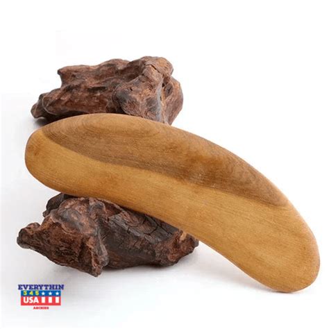 Carbonized Wood Gua Sha Tools Anti Cellulite Massage Tool Wood Lymphat