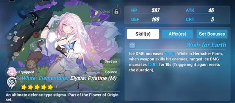 Honkai Impact Beta V60 Stigmata Review Elysia Pristine Honkai Impact