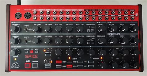 Matrixsynth Behringer Teases New Spice Synth W Sequencer