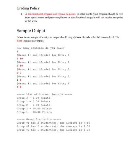 Solved Lab Topics Learning How To Use Array Data Types In