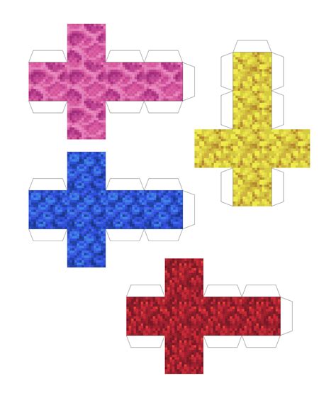 Minecraft Aquatic Update Papercraft Corales 1 By Coolskeleton953 On