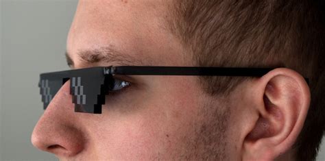 Pixelated Sunglasses Are Here So Deal With It The Verge