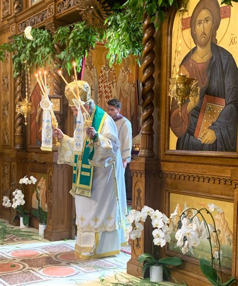 Pascha To Pentecost 2023 At Pokrov New Gracanica Monastery Епархија новограчаничко