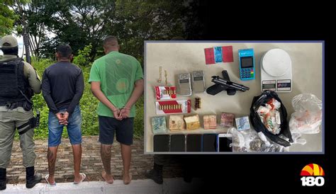 Polícia Militar Prende Dupla Por Tráfico De Drogas E Porte Ilegal De