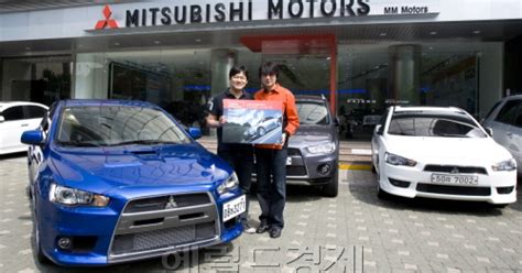 미쓰비시 랜서에볼루션 황제시승 미쓰비시 랜서에볼루션 황제시승