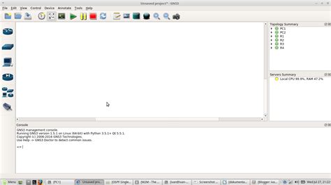 Menggabungkan Routing OSPF Dan BGP Pada Router Cisco Di GNS Ivan Ramadhan Lab