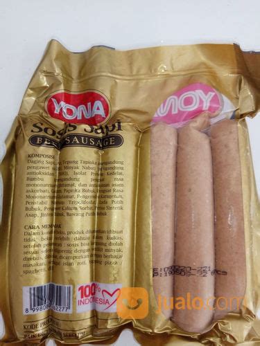 Yona Sosis Sapi Bakar Jumbo 500 Gram Di Kota Surabaya Jawa Timur