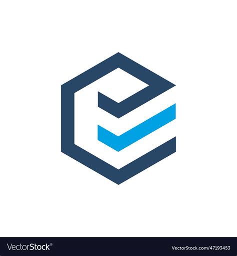 Check Box Logo Design Royalty Free Vector Image