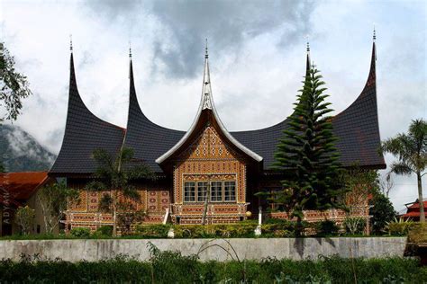 Detail Atap Rumah Gadang Berbentuk Koleksi Nomer 11