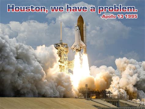 Houston We Have A Problem Apollo 13 1995