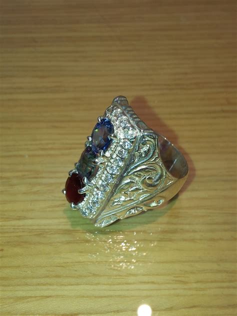 Permata Idamanku Cincin Perak 925 Permata Campur Cp39