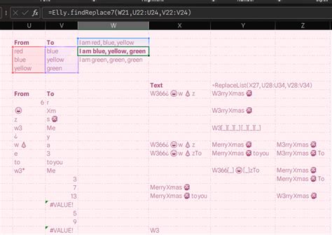 Replace Multiple Text Strings In A Phrase Without A Recursive Lambda