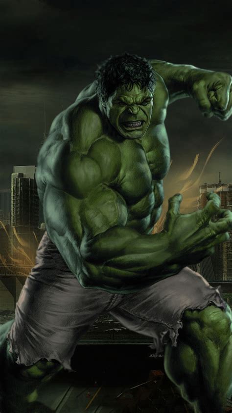 Comics Hulk 1080x1920 Phone Hd Wallpaper