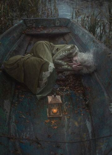 Autumn Reverie In A Weathered Boat