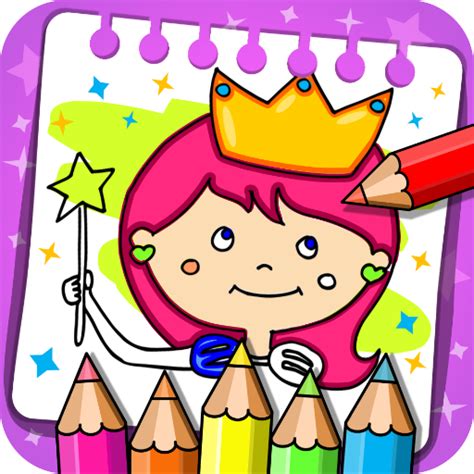 دانلود بازی Princess Coloring Book And Games برای اندروید مایکت