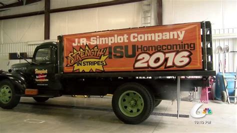 J R Simplot Don Plant Will Premiere 1941 Gmc Truck At Isu Homecoming Parade Local News