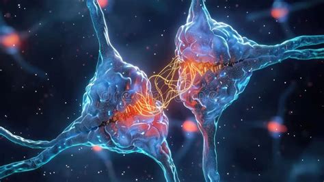 Synaptic Transmission Nerve Synapse Delving Into The Dynamic Process