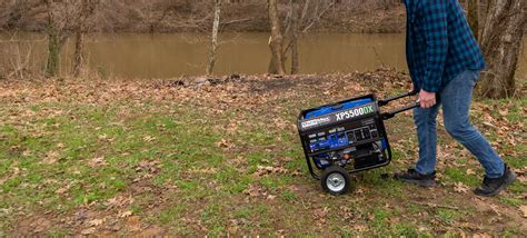 5500 Watt Dual Fuel Portable Generator W Co Alert Xp5500dx