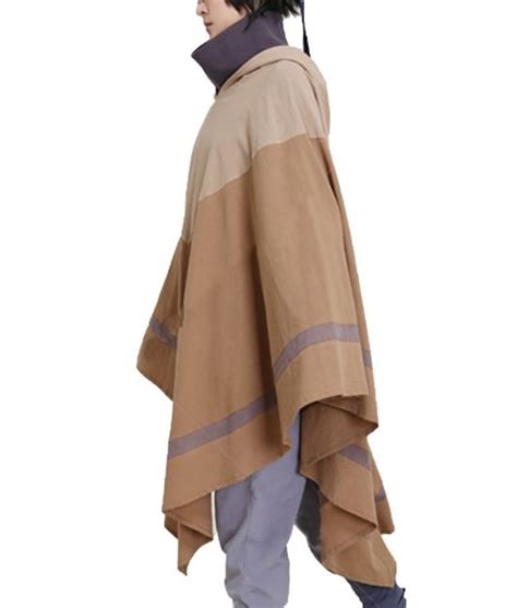 Brown The Last Naruto Sasuke Uchiha Cloak Jackets Expert