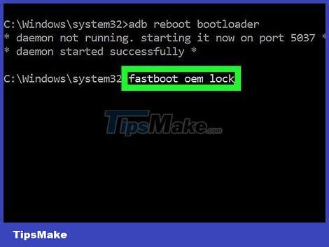 How To Lock Bootloader On Android