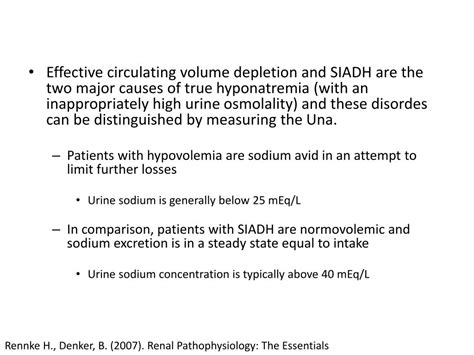 Ppt Osmolality Calc 2 X Na Glucose Urea If All Measurements