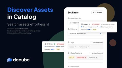 Decube On Linkedin Decube Discover With Ease Enhanced Data Catalog