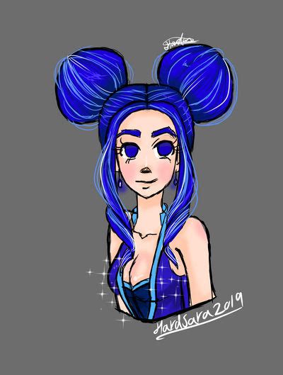 Blue Sketch Draw By Hardsara On Deviantart