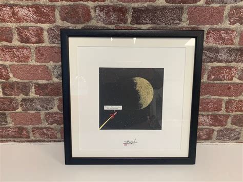 Tintin Lithographie Moulinsart On marché sur la Lune Catawiki