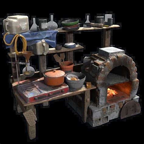 Cooking Workbench Rust Corrosion Hour