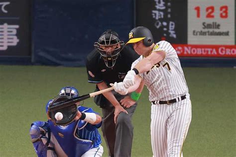 阪神・ノイジーは2安打デビュー 記念球は「mlbでの初安打の横に飾りたい」 サンスポ