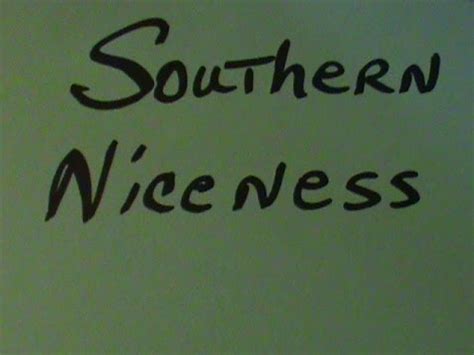 Southern Niceness YouTube