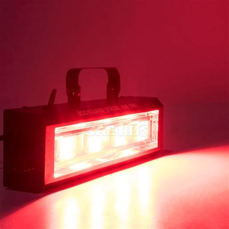 Luz Estroboscópica Led Rgb De 80w Para Dj Efecto Grandado