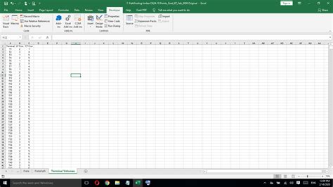 Excel Terminal Value From A To C Using Vba Loop Stack Overflow
