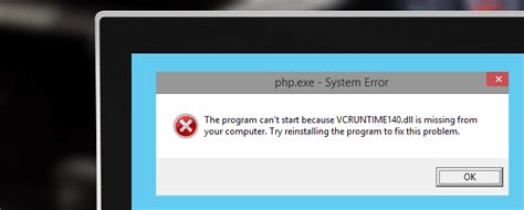 Fixing The Program Can't Start Because VCRUNTIME140.dll is Missing ...