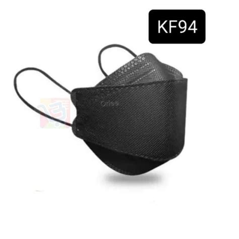 Jual Masker Kf KF Orlee Hitam Emboss Ply Ply D Isi Pcs Di Seller Bungsu Growsir