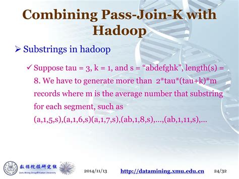 Ppt Similarity Join Problem With Pass Join K Using Hadoop Powerpoint