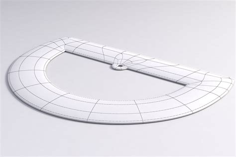 Protractor 3d Model 6 Max Obj Fbx 3ds Free3d