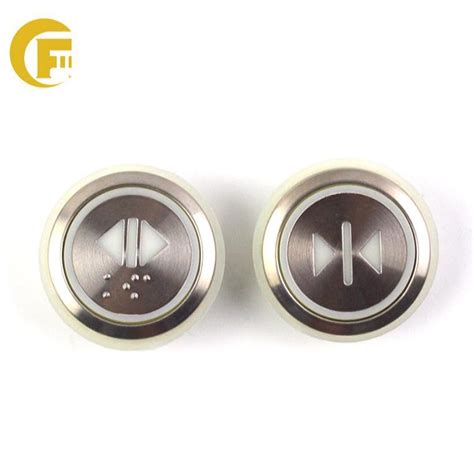 Elevator Push Button Kds50 Kds300 Stainless Steel Button With Braille